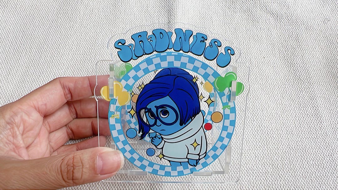 Acrylic DIY Emotions Pen Holder Sad Pen Holder Angry Pen Holder - Etsy