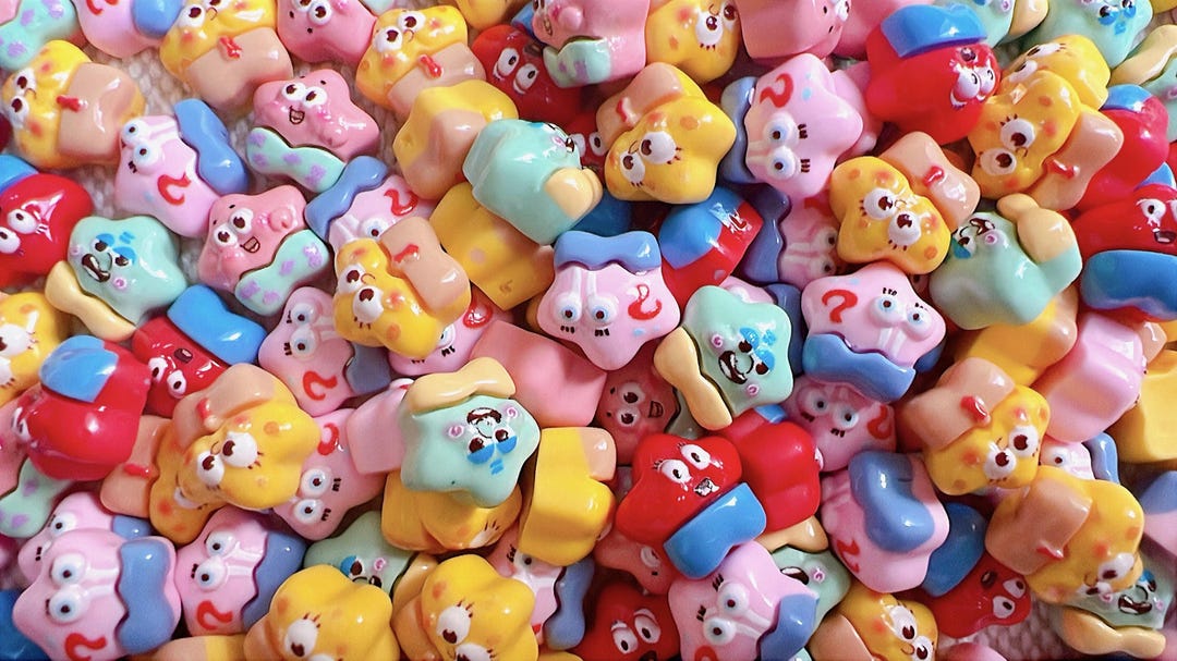 Cartoon Decoden Charms | Mini Cartoon Decoden Charms | Mini Cartoon ...