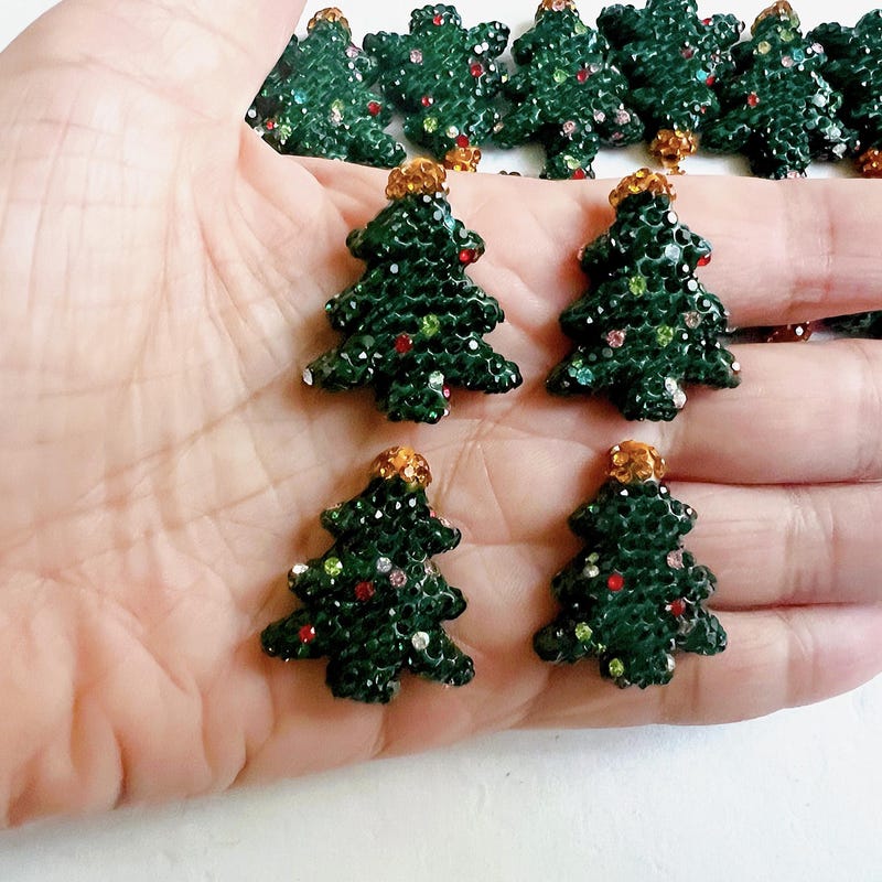 Christmas Tree Beads - Etsy