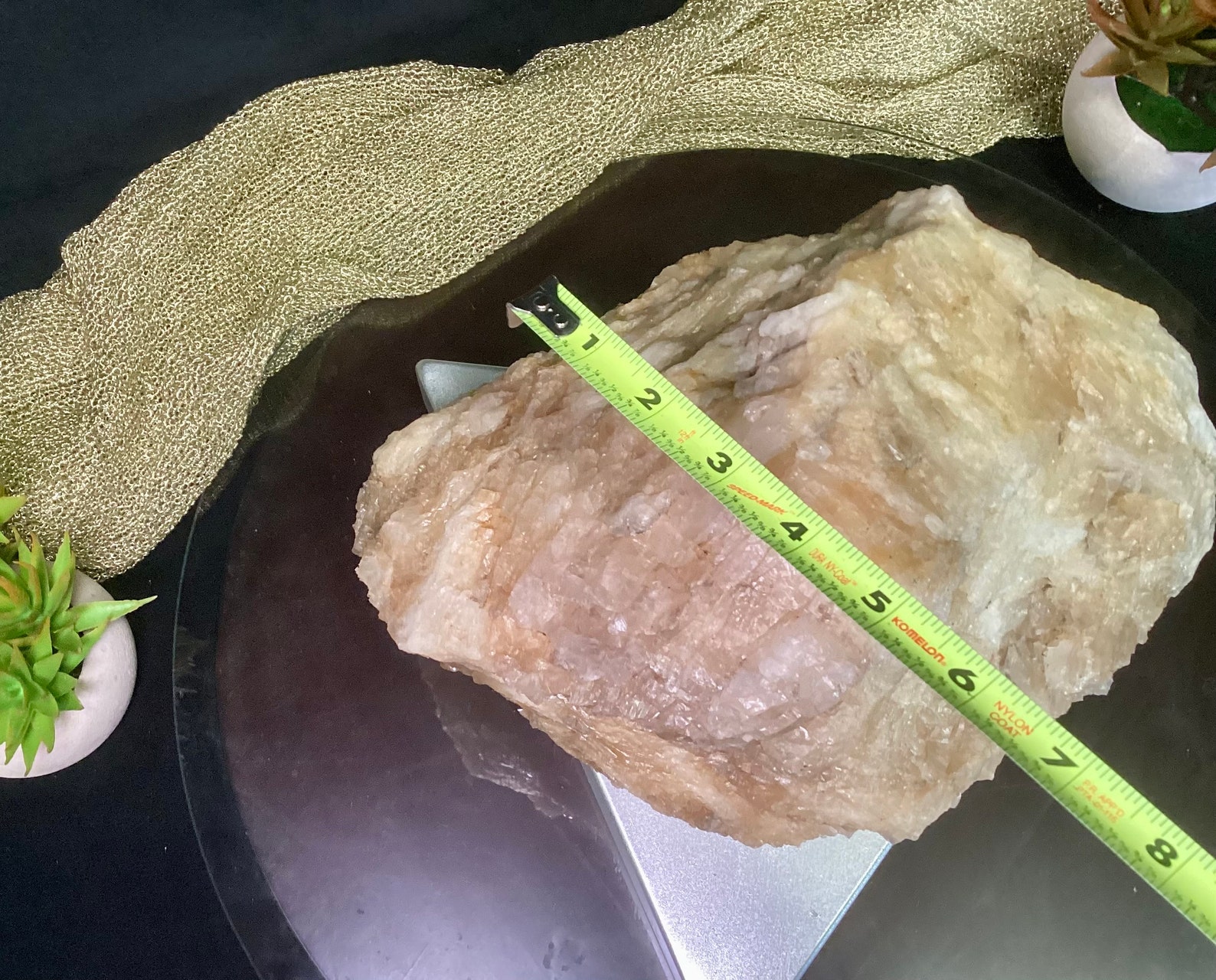 Large White Quartz Crystal 19lbs - Quartz Crystal Rock - Quartz Rock ...