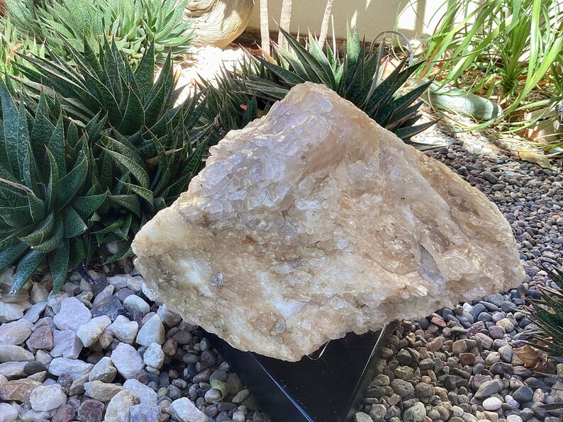 Large White Quartz Crystal 19lbs - Quartz Crystal Rock - Quartz Rock ...