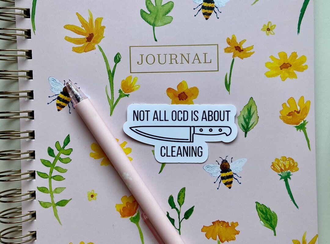 Not All OCD is About Cleaning Sticker Handmade OCD - Etsy