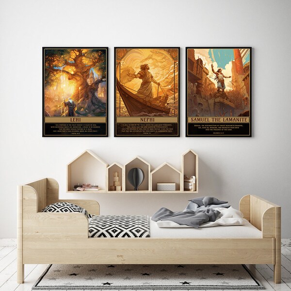 Book of Mormon Hero Posters - Etsy