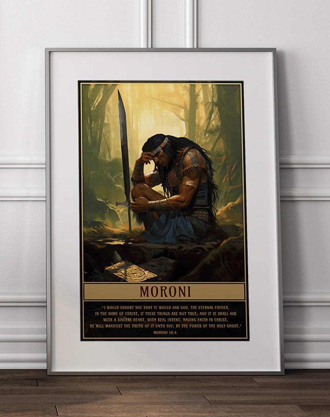 Moroni Poster - Etsy