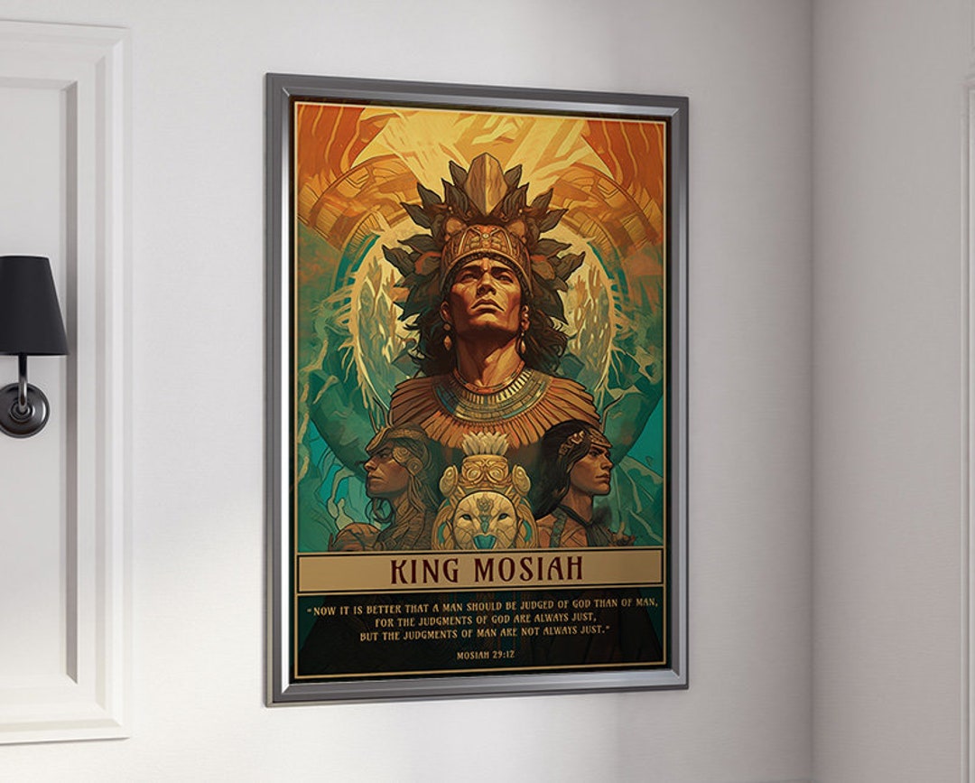King Mosiah Poster - Etsy