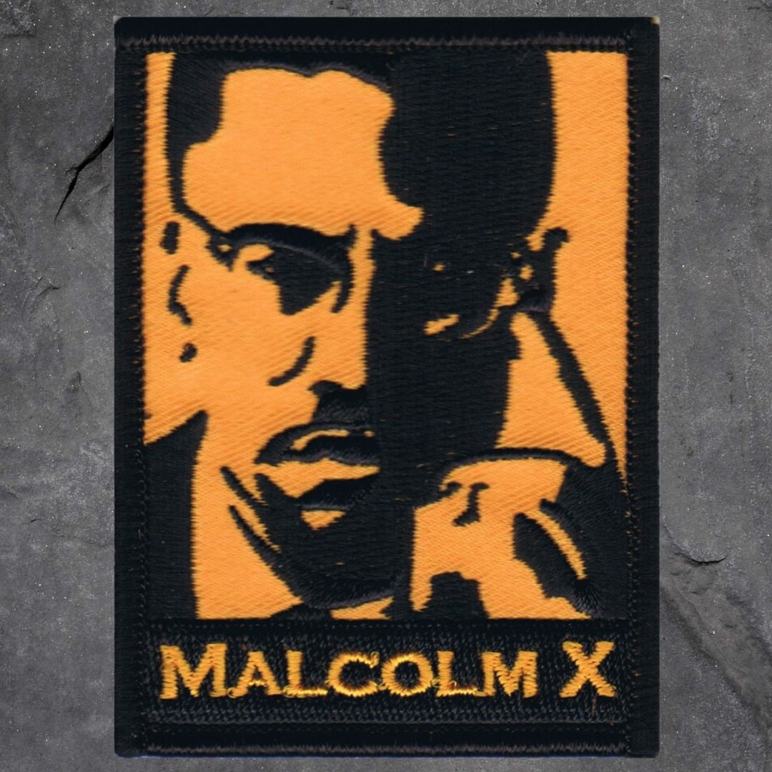 MLK - Malcom X Patch Set - Civil Rights, Activism 3" (2 Pack Iron On ...
