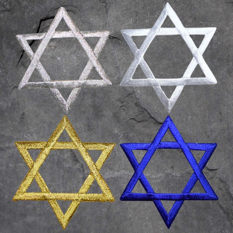 Star of David Patch - Etsy
