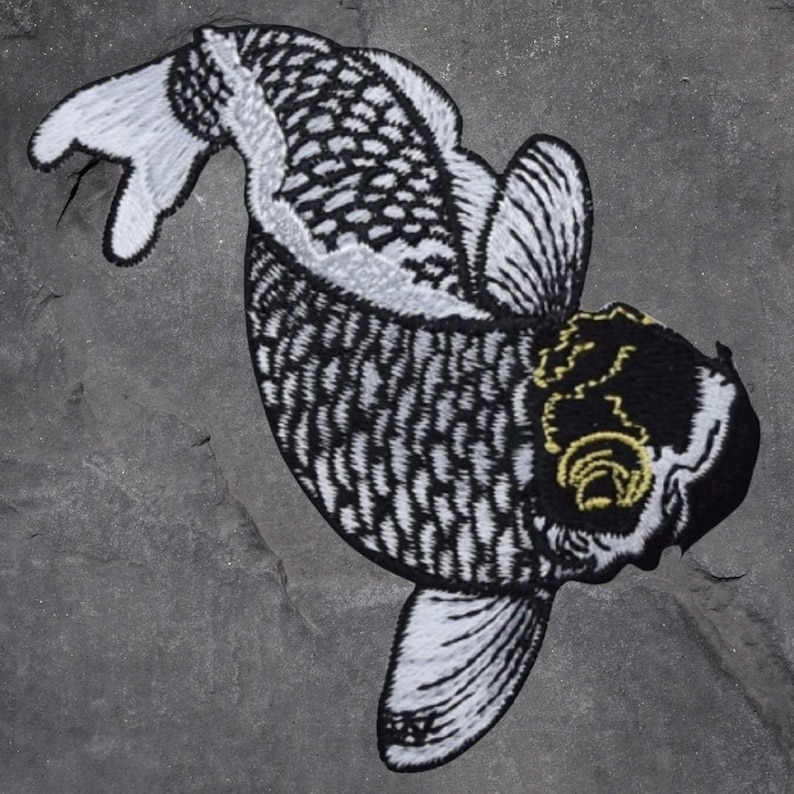 Koi Fish Patch Set Nishikigoi, Jinli, Japanese Fish, Applique iron On ...