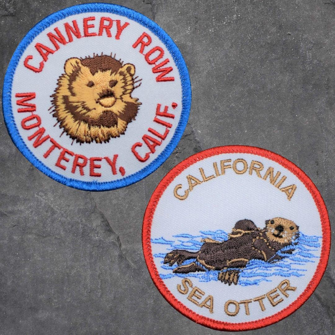 Monterey Sea Otter Patch Set - Cannery Row, Carmel, California ...