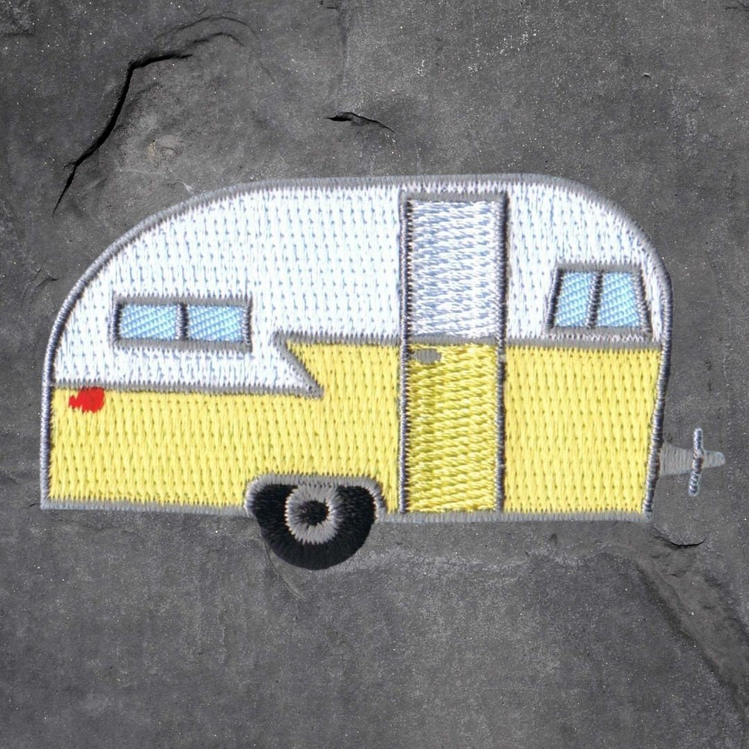 RV Trailer Patch Set - Camper, Camping, Recreational Vehicle (iron On ...