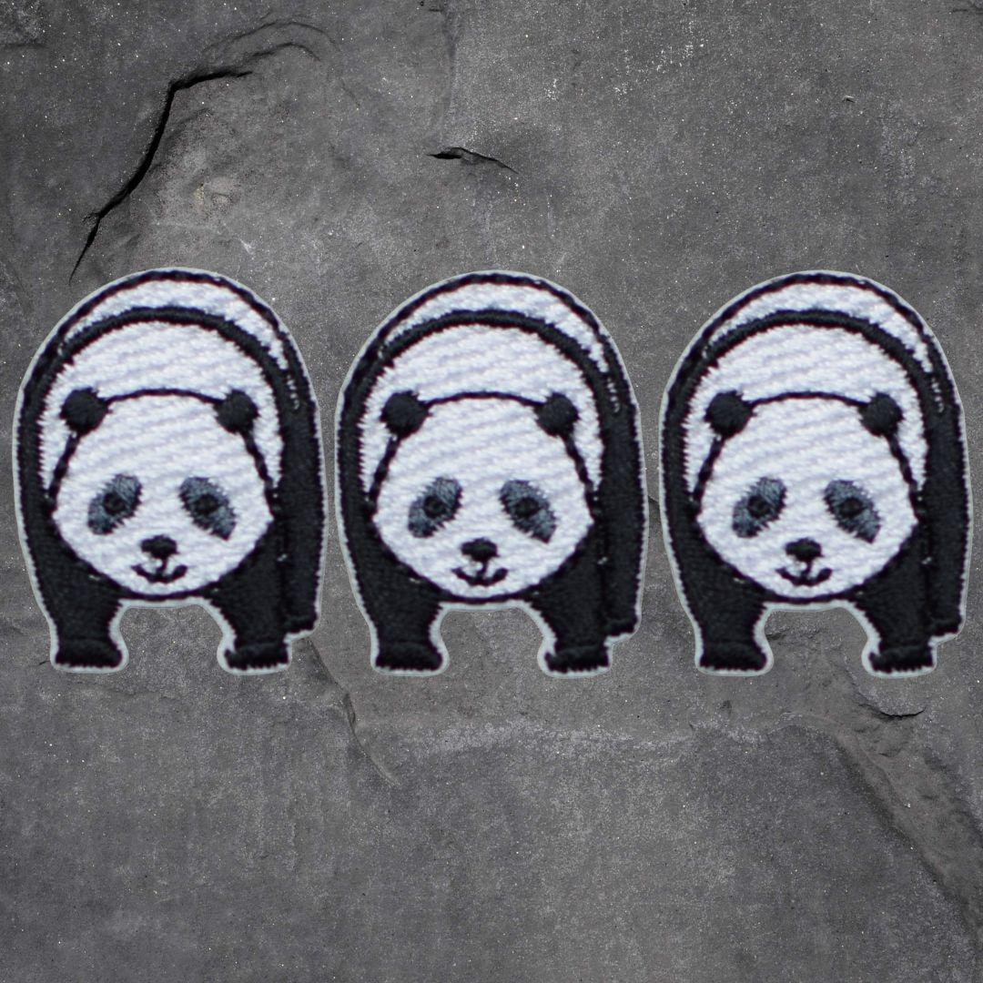 Panda Patch Set - Bear, Animal, Zookeeper, Applique (iron On) - Etsy