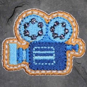 Movie Theme Patch Set - Cinema, Theater, Popcorn, Film, Applique (iron ...