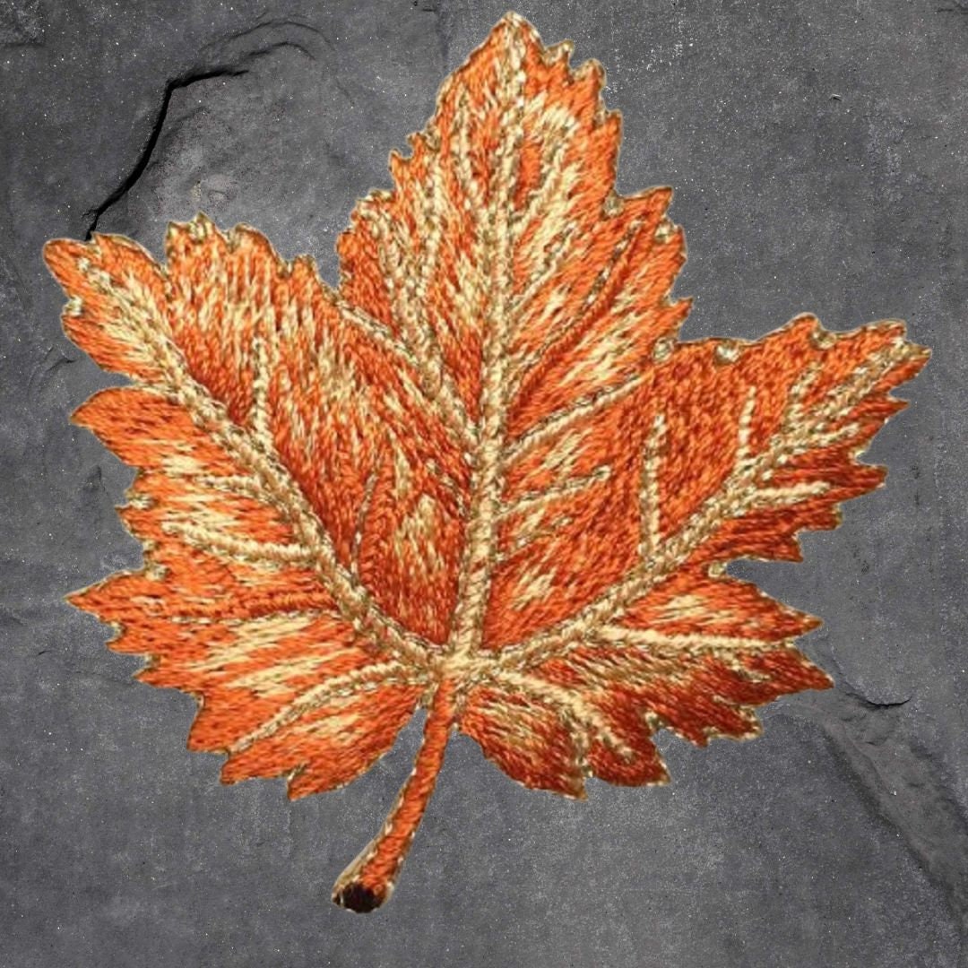 Maple Leaf Patch Set - Fall, Autumn, Applique Badge (iron On) - Etsy