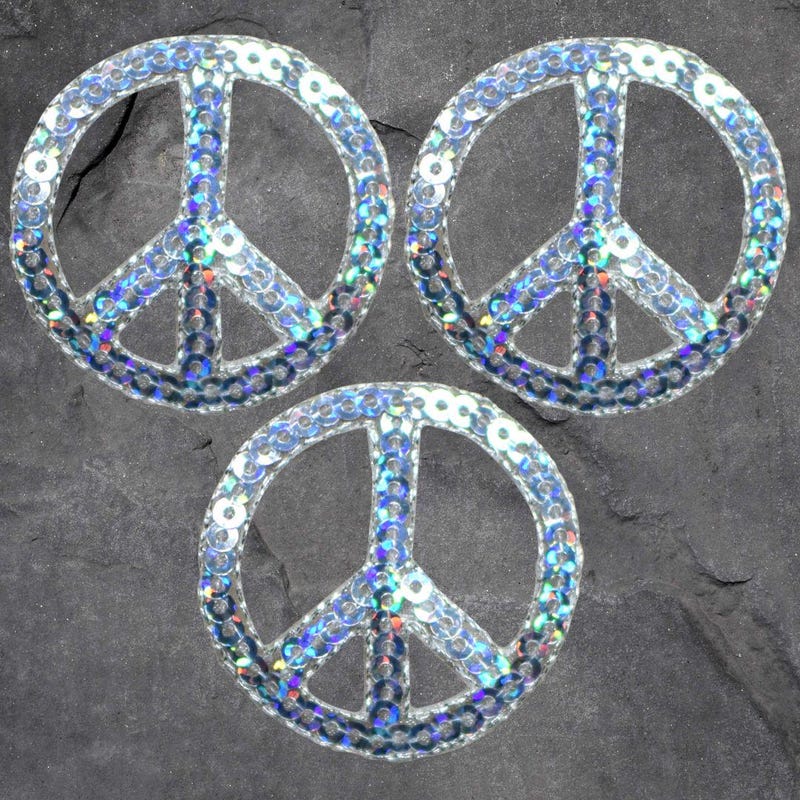 Peace Sign Patch - Etsy