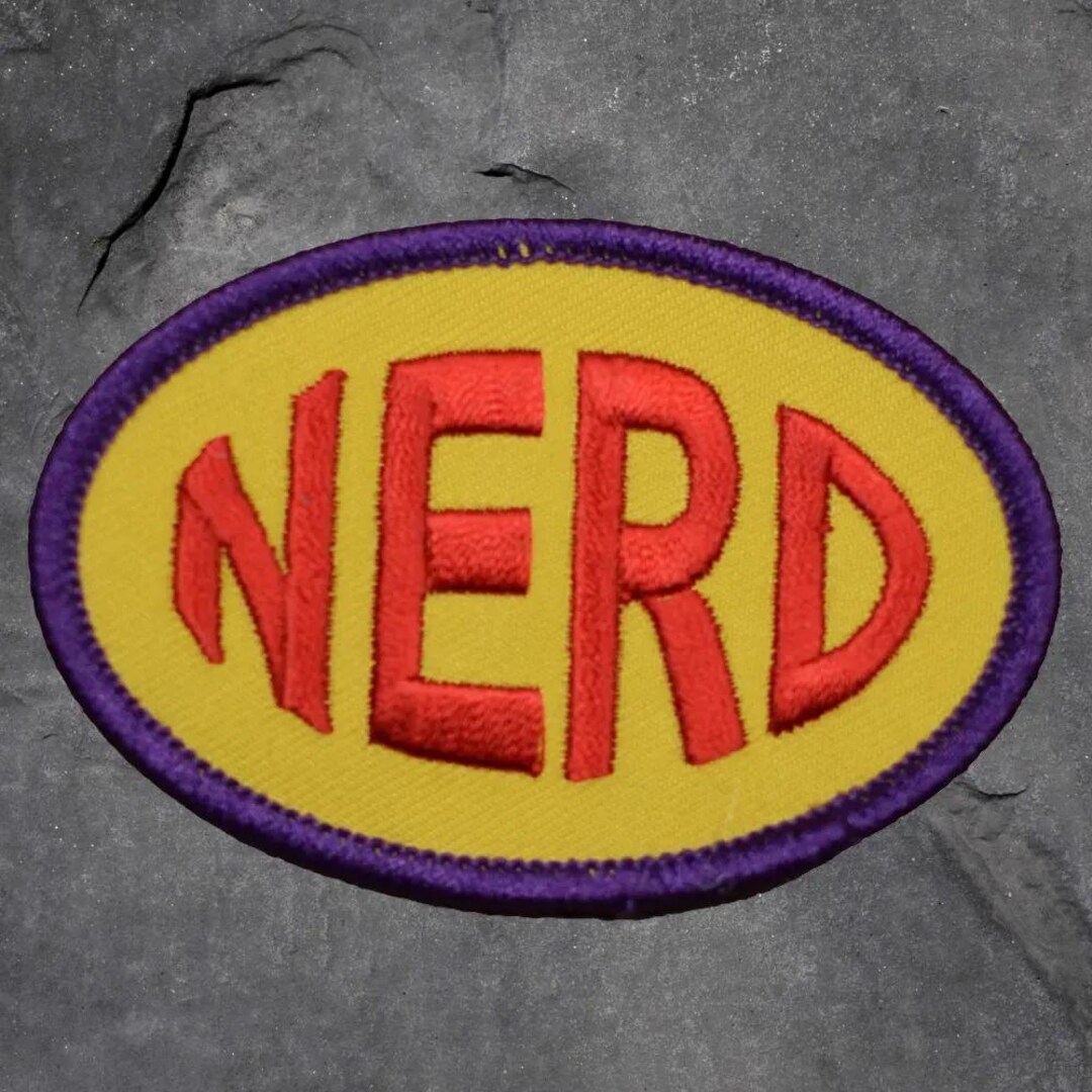Nerd Patch - Geek, Smart, Techie, Brainiac, Intelligent (iron On) - Etsy