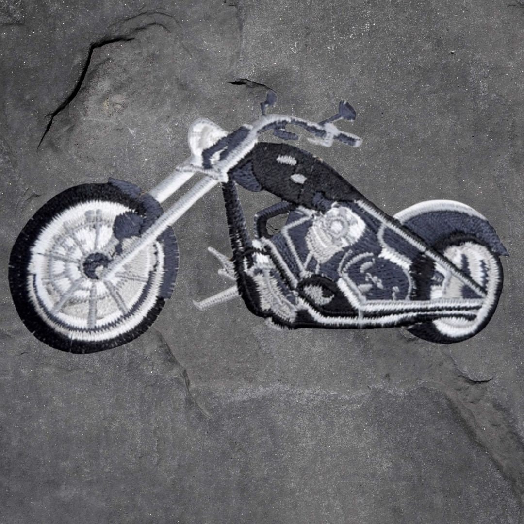 Motorcycle Patch Set - Biker, Chopper, Cruiser, Biker Badge(iron On) - Etsy