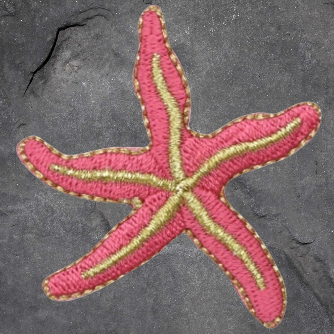 Starfish Patch Set - Pink Starfish, Ocean, Sea Creature, Sealife (iron On) - Etsy