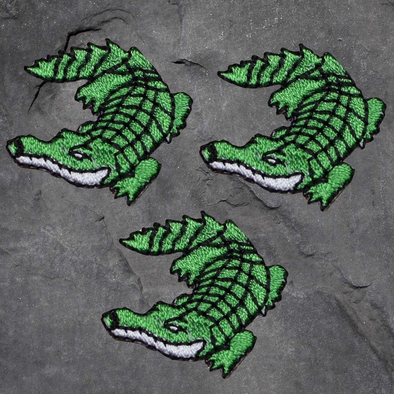 Alligator Applique - Etsy