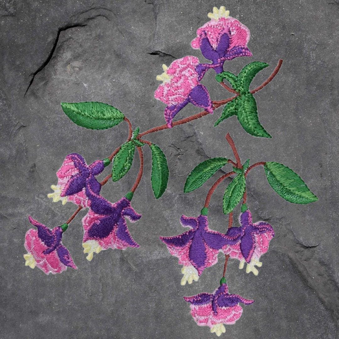 Flower Patch Set - Ladies Eardrops Flowers, Lady's Eardrops, Floral ...