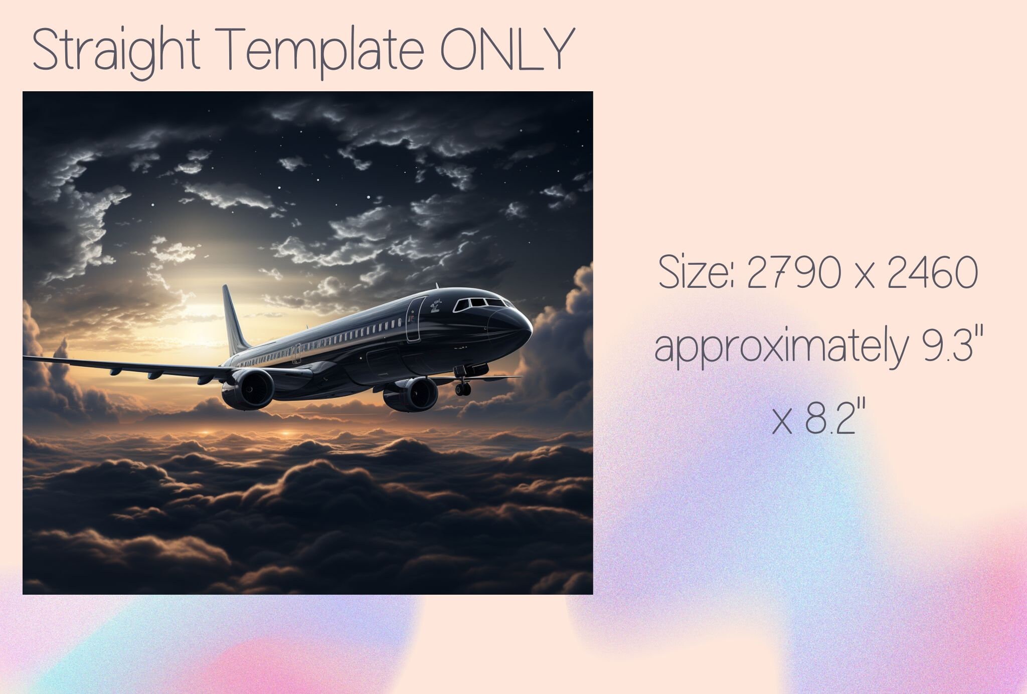 Airplane 20 Oz Skinny Tumbler Wrap Aviator Tumbler Sublimation Designs ...