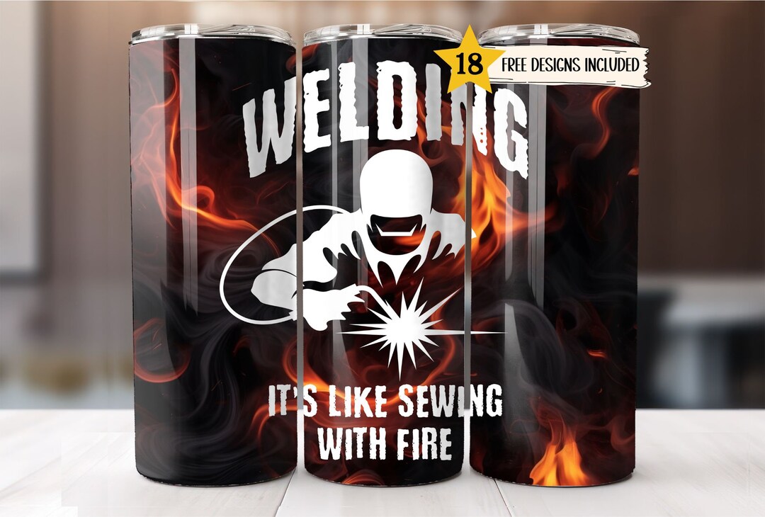 Welding Sublimation Wrap 20 Oz Skinny Tumbler Wrap Welding Sublimation ...