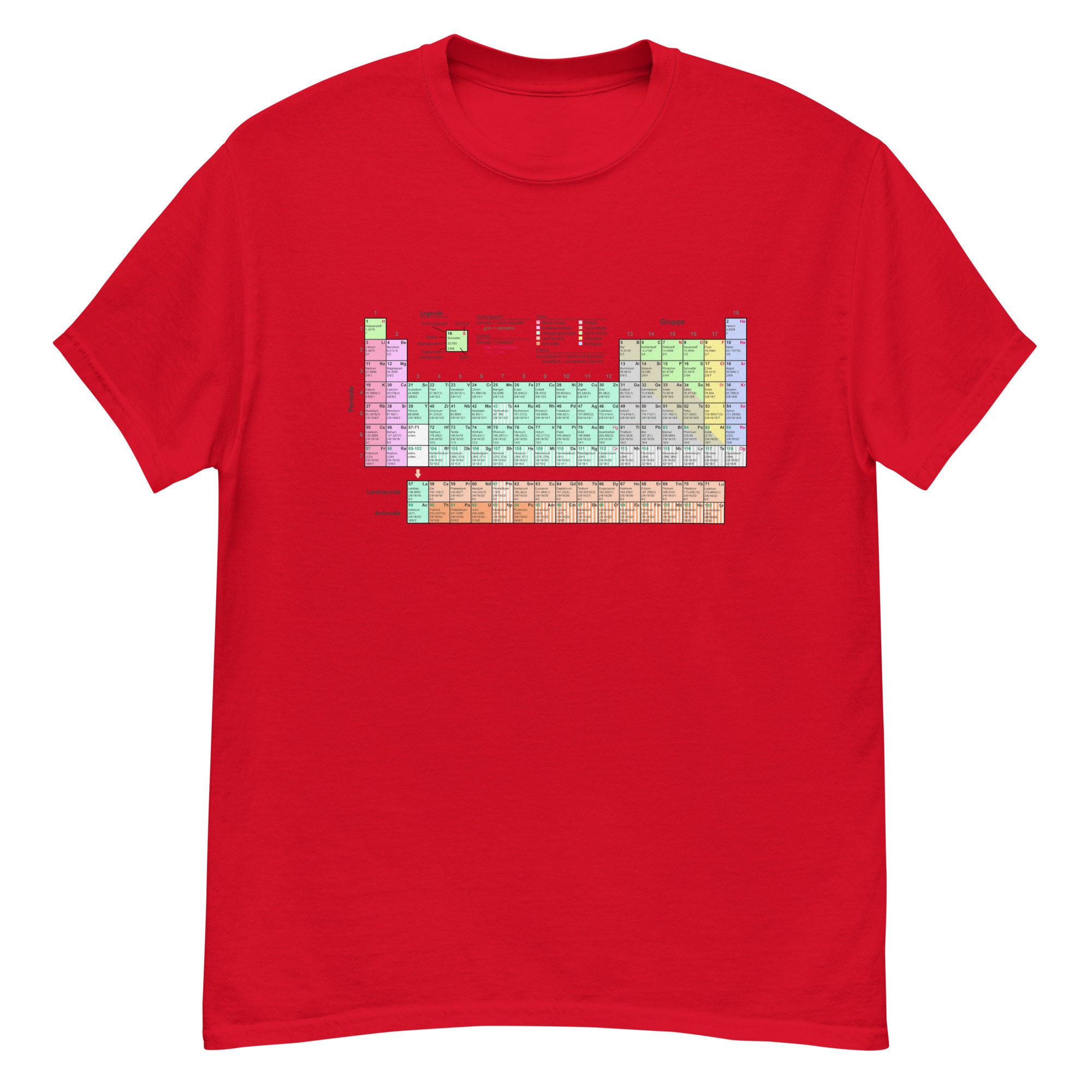 Periodic Table Unisex T-shirt Classic Tee - Etsy