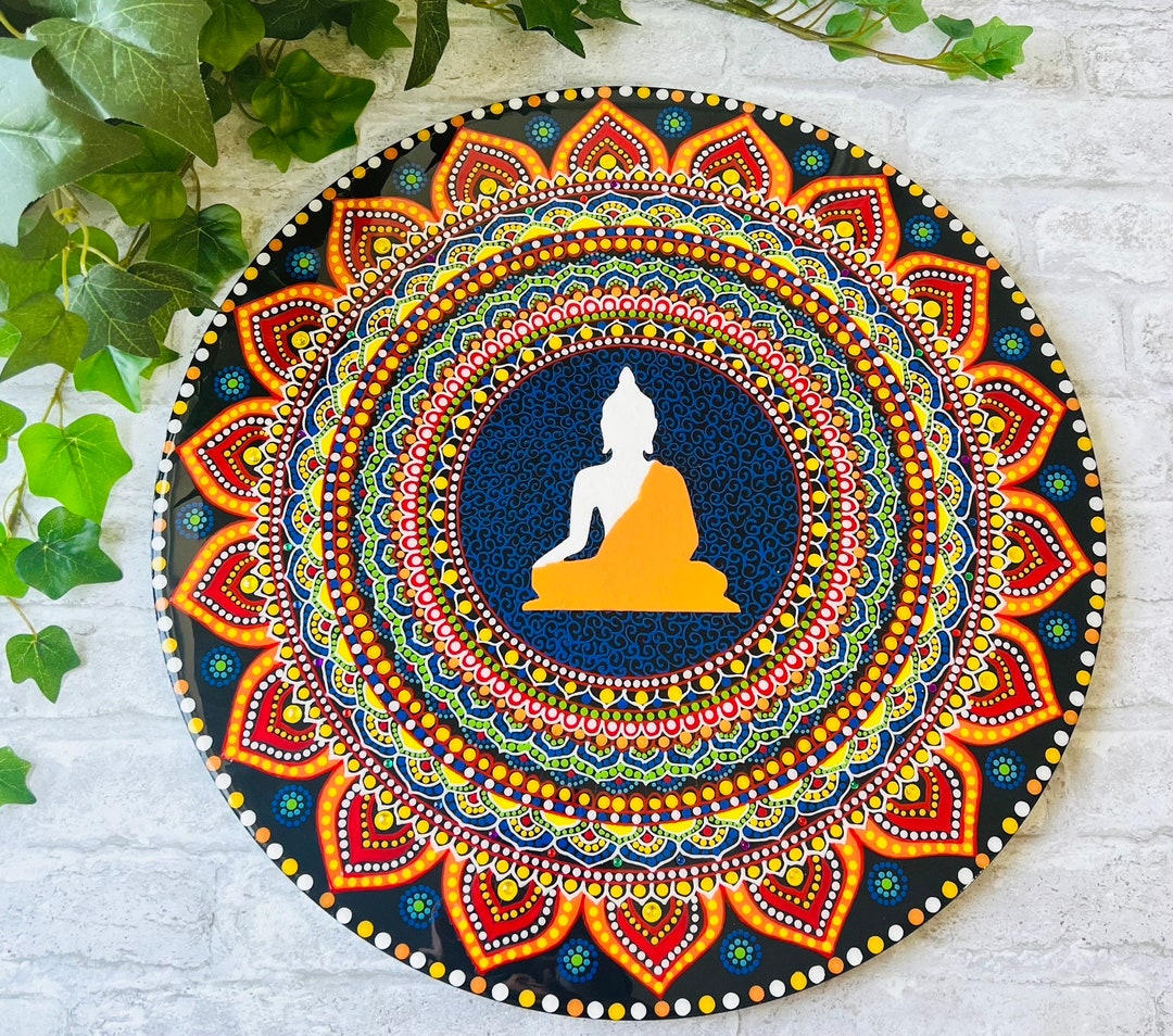 Aura of Enlightenment (buddha Mandala) - Etsy