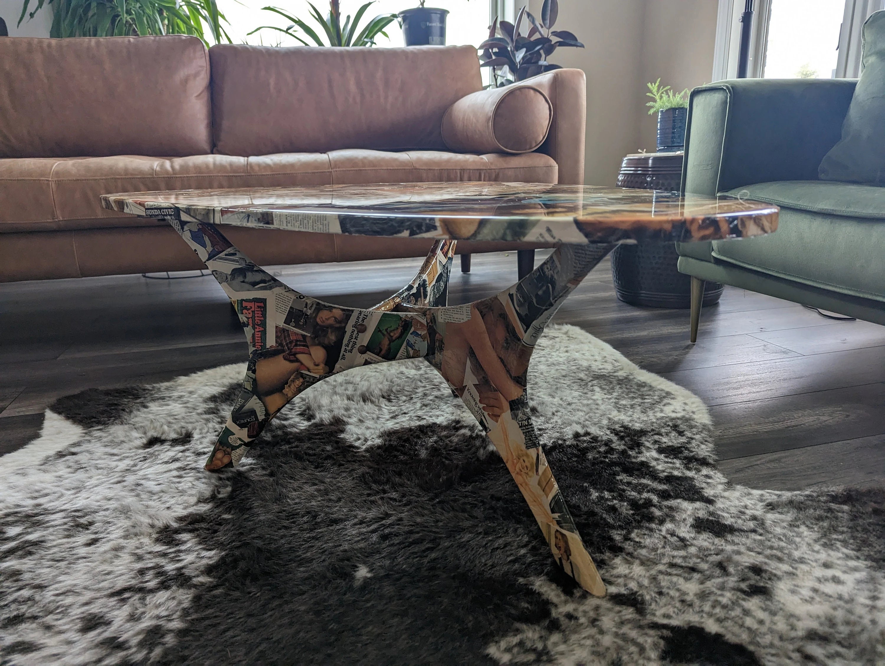 Retro Adult Magazine Coffee Table - Etsy