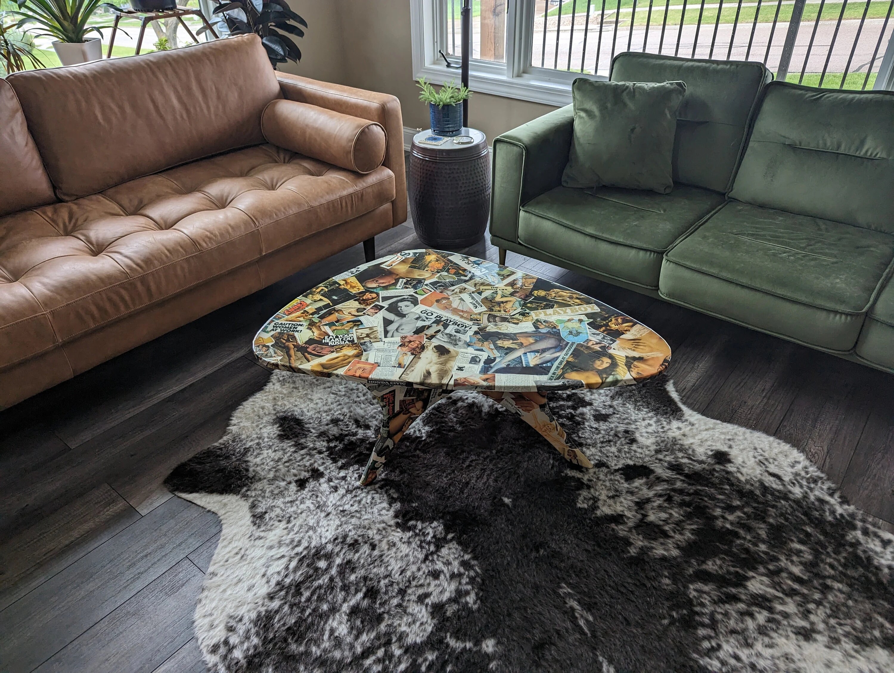 Retro Adult Magazine Coffee Table - Etsy