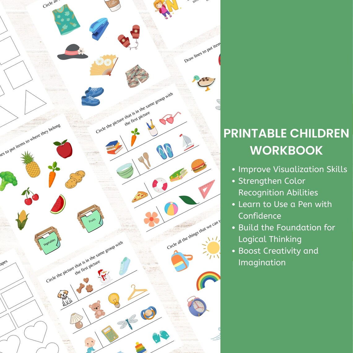 Shape Exploration Activities INSTANT DOWNLOAD Fun Educational ...