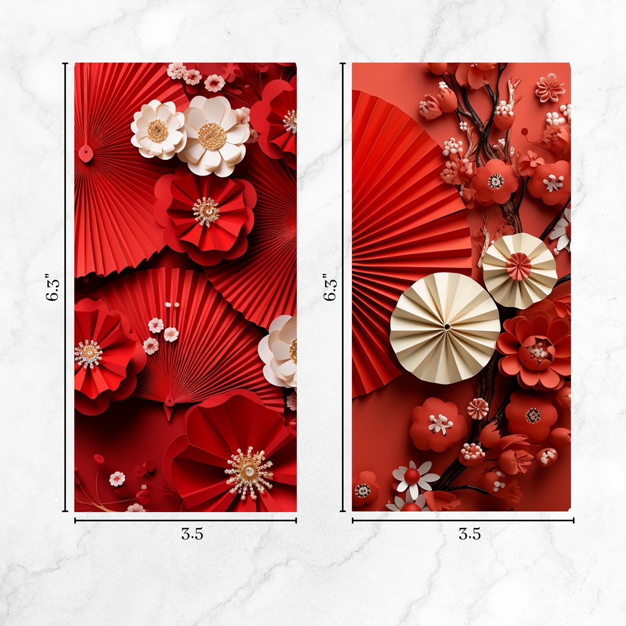 Printable Vietnamese Tet Red Envelopes: Lunar New Year Lixi (digital ...