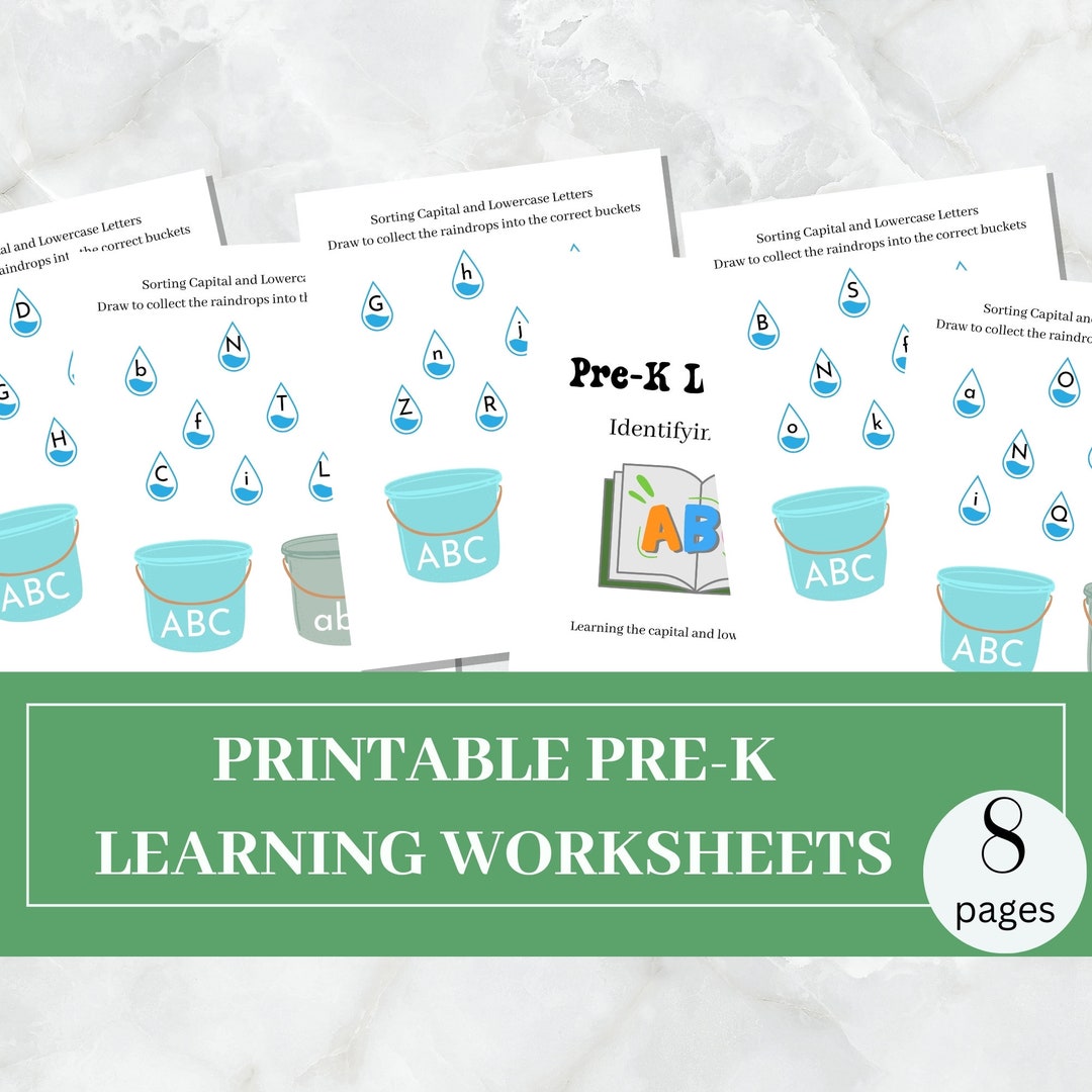 Abc Letter Sorting Activity - INSTANT DOWNLOAD Educational Alphabet ...