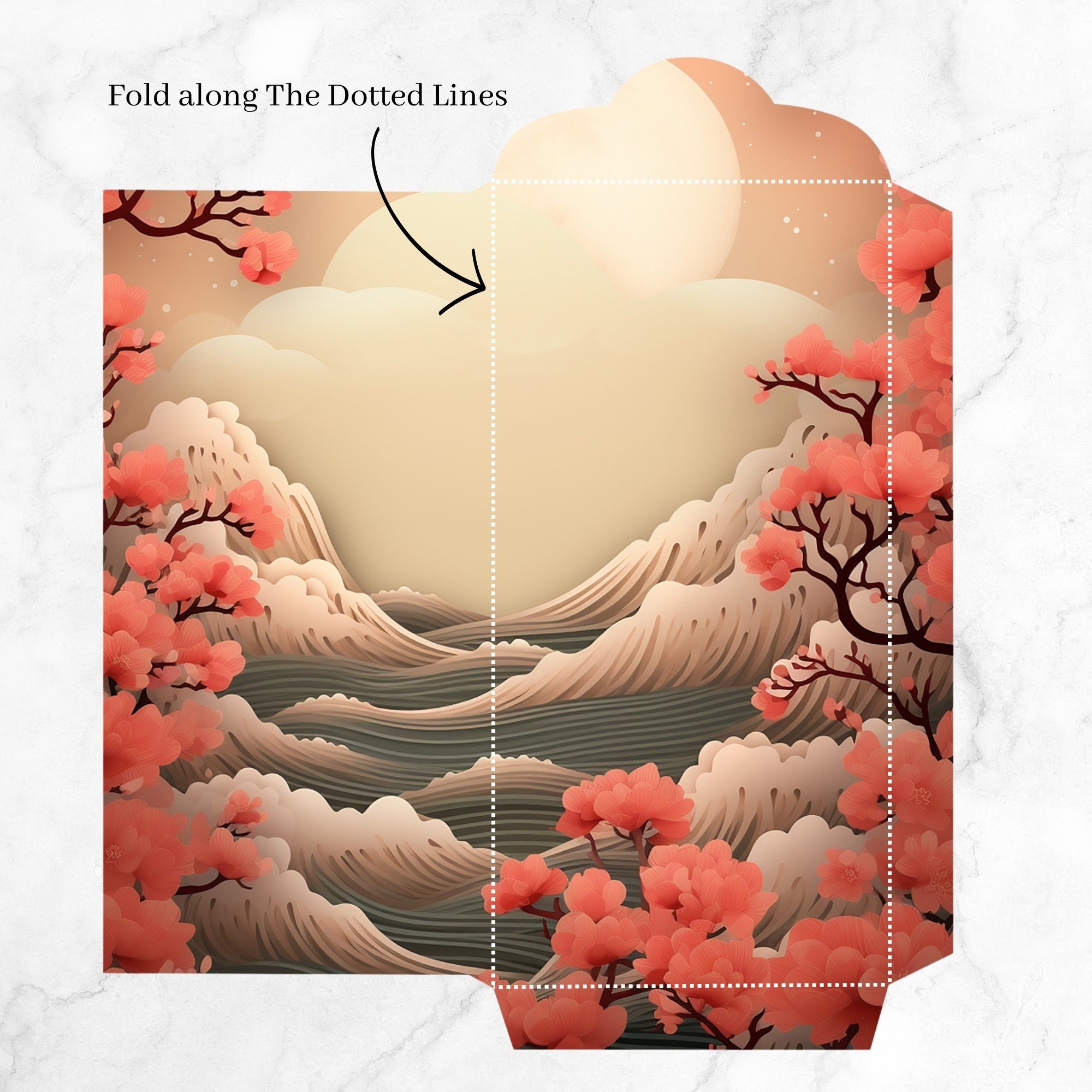 Printable Vietnamese Tet Red Envelopes - INSTANT DOWNLOAD Lunar New ...