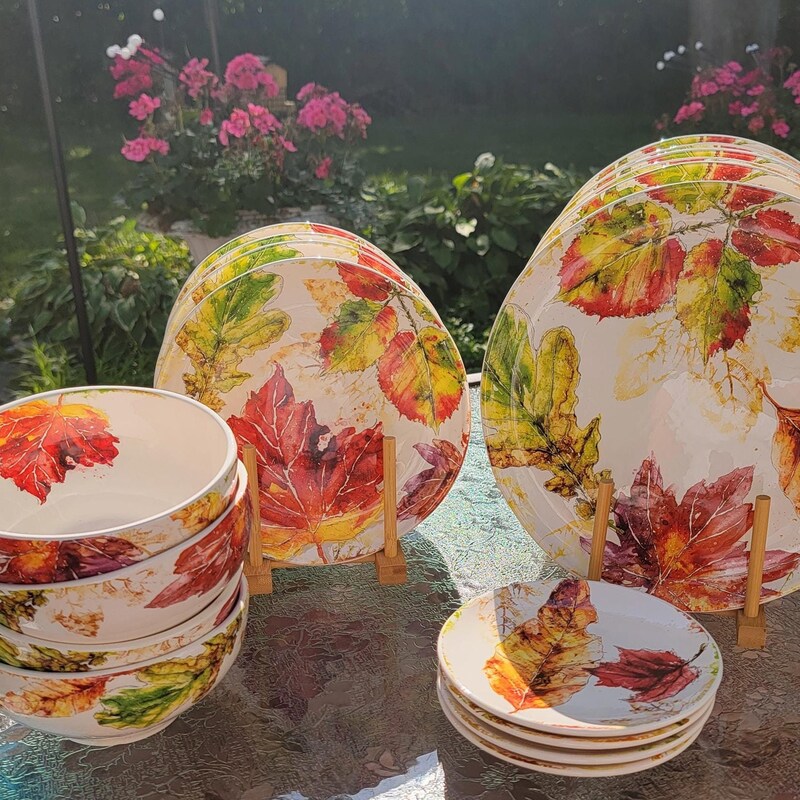 Fall Dinnerware - Etsy