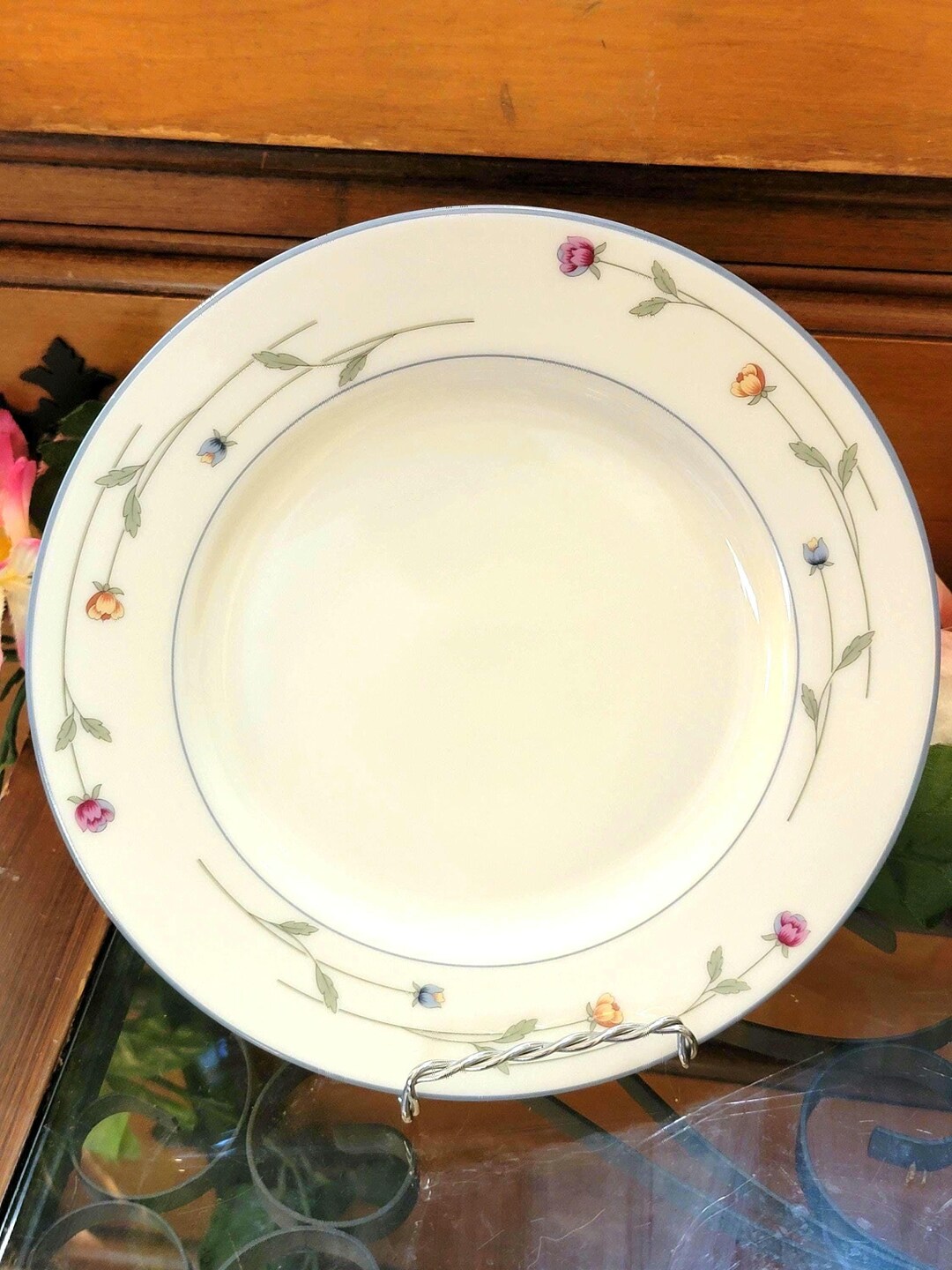 Vintage Gorham "country Flowers" Salad Plates - Set of 6 - Etsy