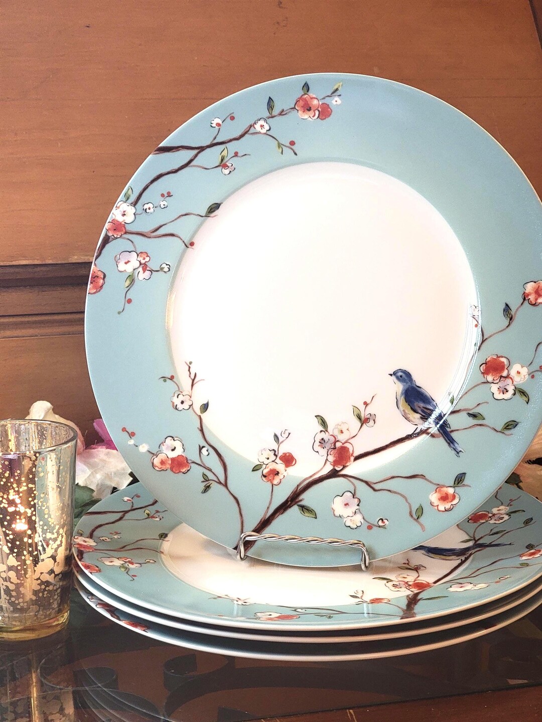 Birds & Blooms Cottagecore "spring Song" by Home Fine China Dinner ...