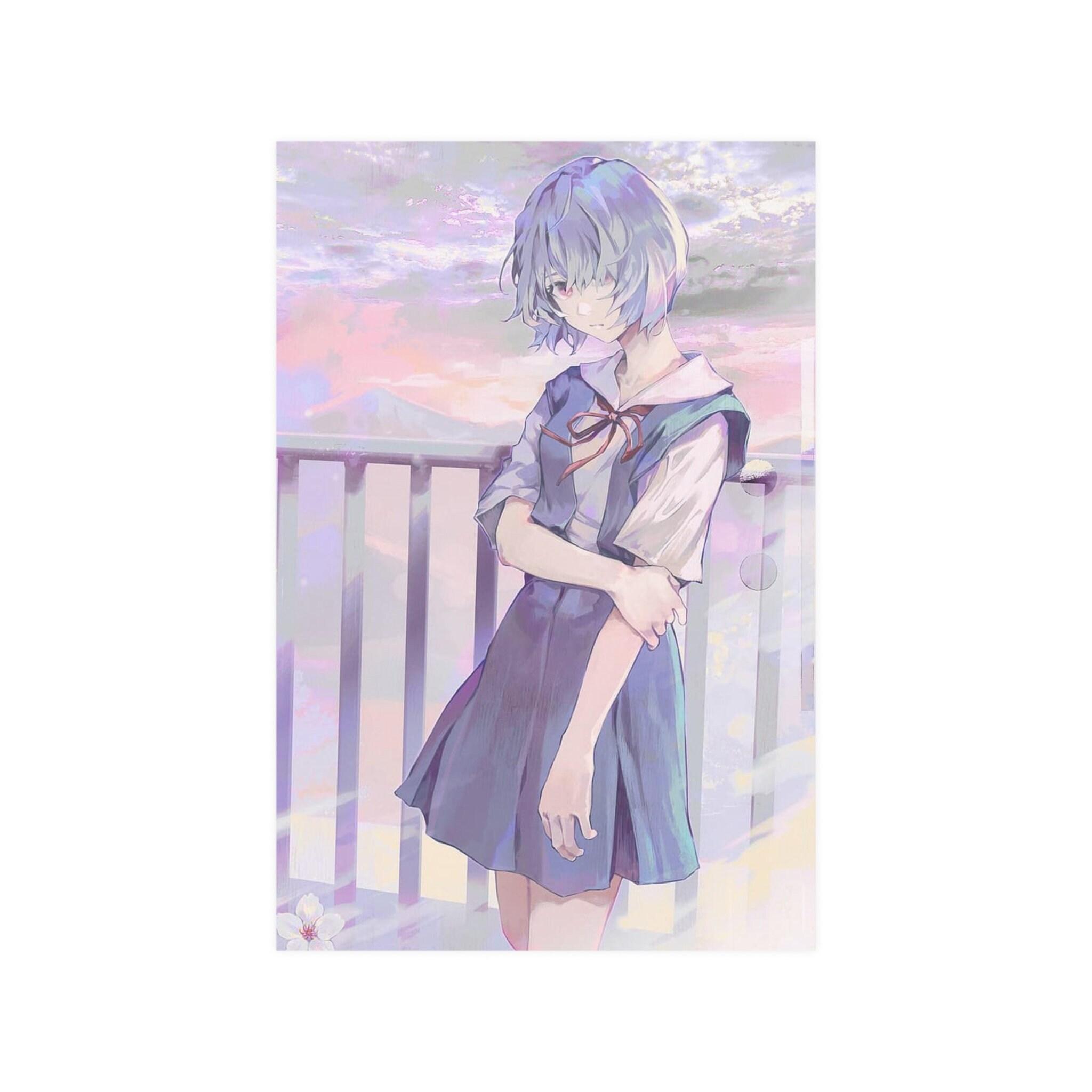 Evangelion Rei Ayanami Posters 210gsm - Etsy