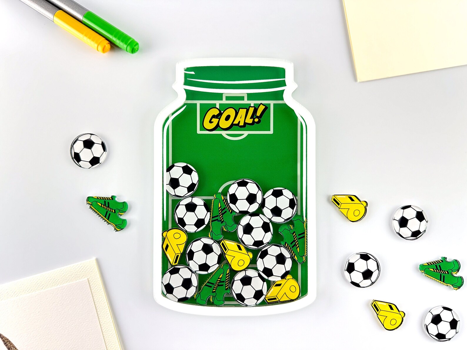 Soccer Reward Jar | Soccer Mom | Chore Chart for Kids | Reward Chart ...
