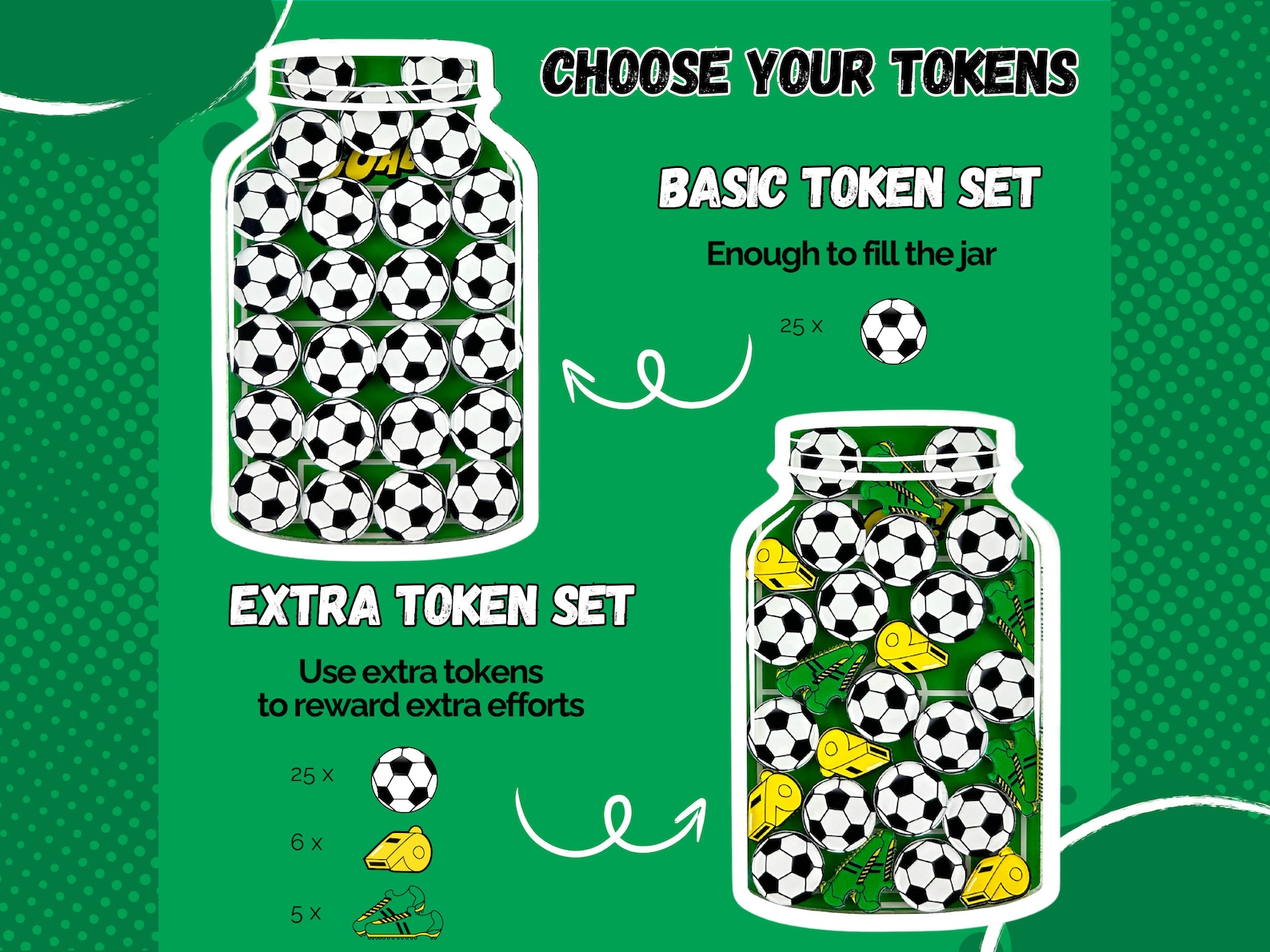 Soccer Reward Jar | Soccer Mom | Chore Chart for Kids | Reward Chart ...