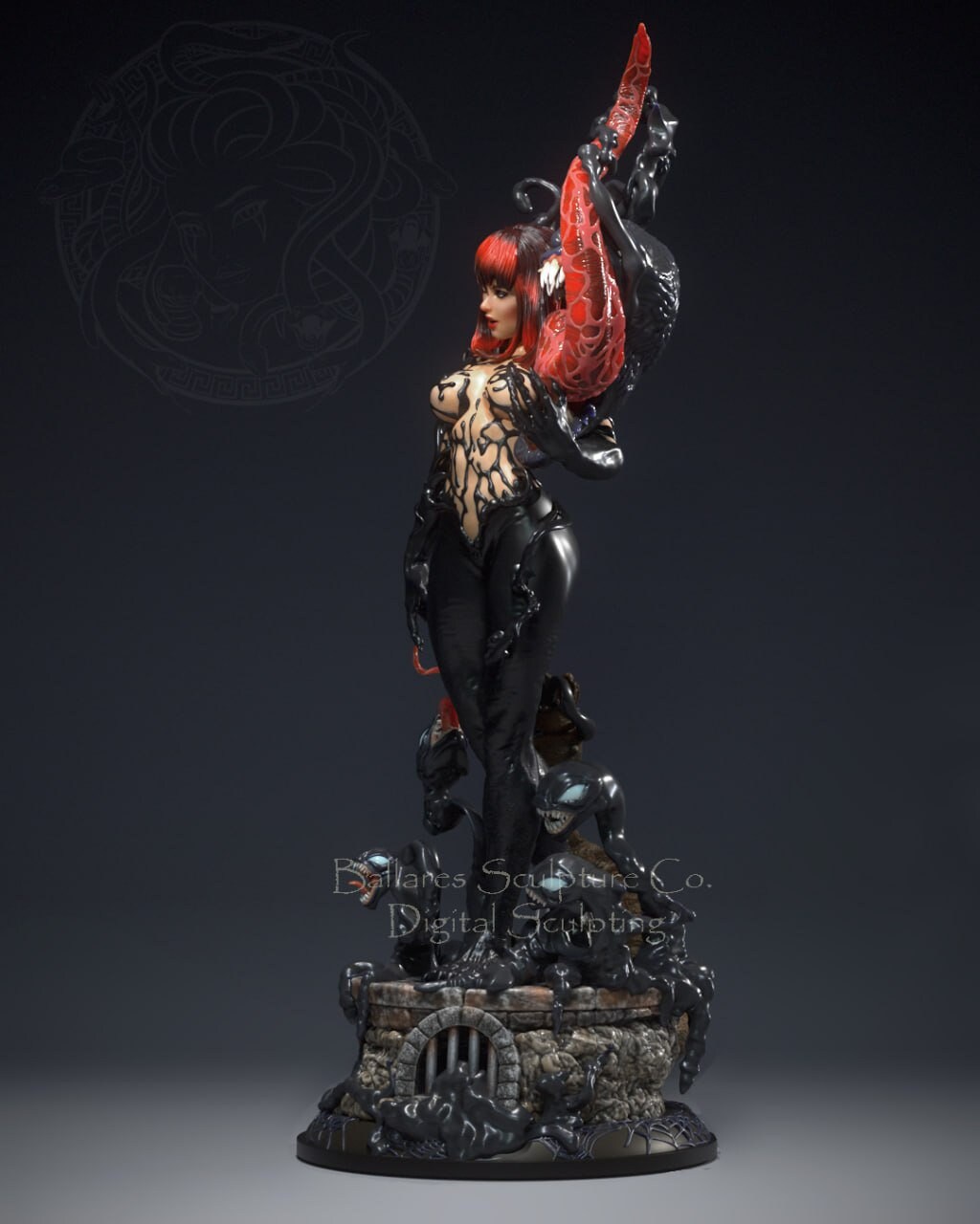 3D She Venom 3D Printer Files 3D STL Model Print ,STL File,3d Digital ...