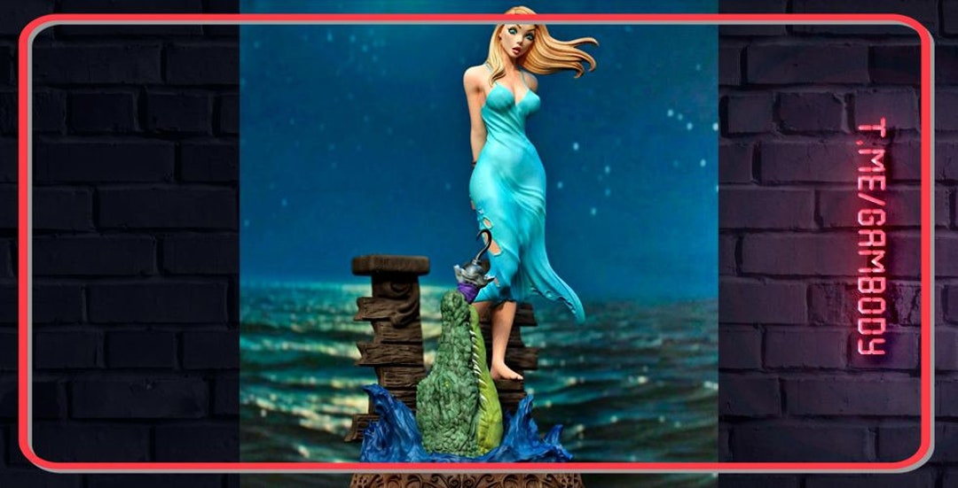 3D Wendy Peter Pan 3D Printer Files 3D STL Model Print ,STL File,3d ...