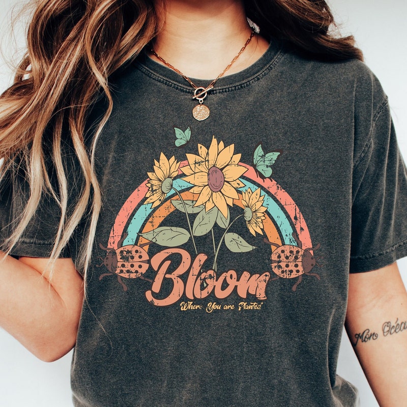 Bloom Tshirt - Etsy