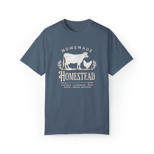 Homemade Homestead Tshirt, Homestead Gifts, Homemaker Gifts, Comfort ...