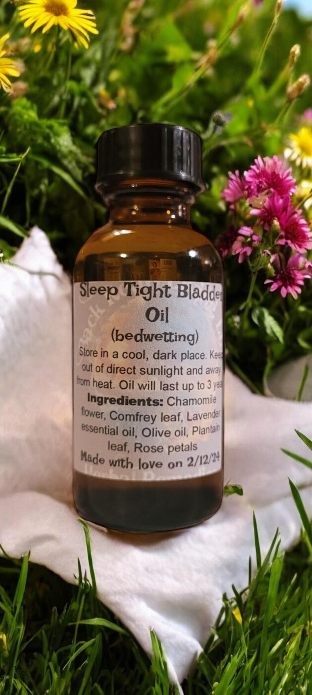 Sleep Tight Bladder Oil bed-wetting - Etsy