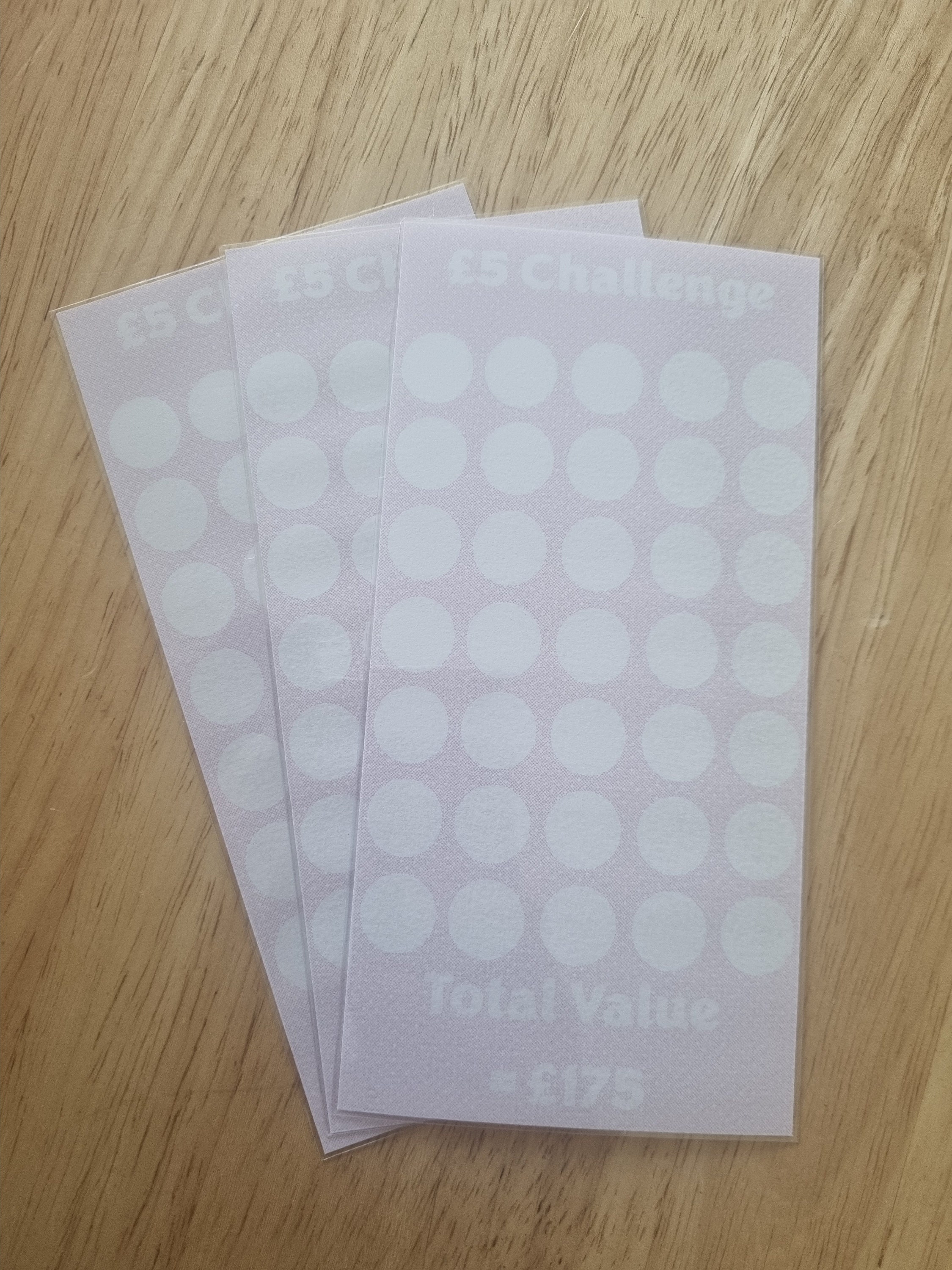 5 Pound Challenge Tracker - Etsy