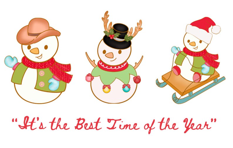 Snowman Sledding, SVG - Etsy