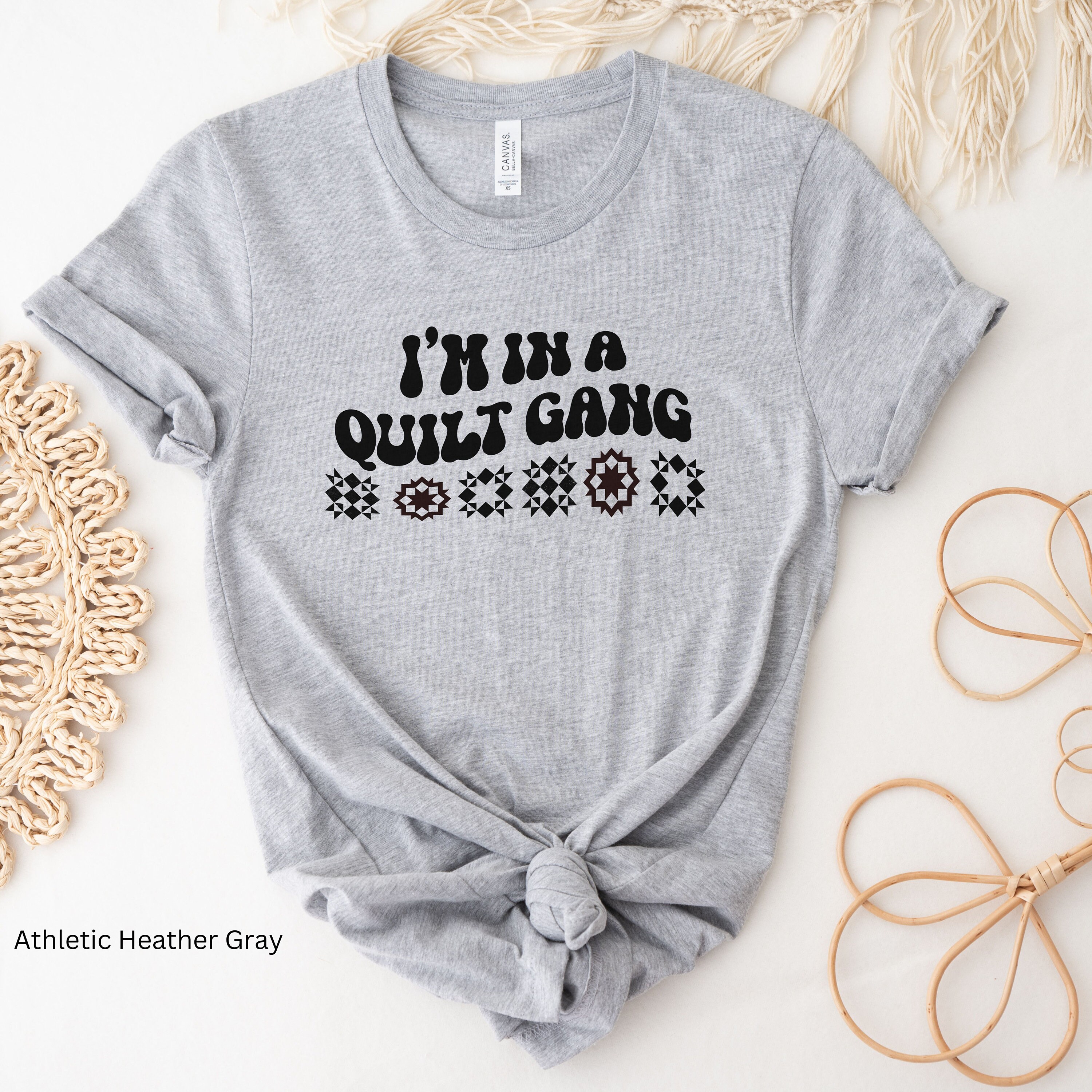 Quilt Gang Shirt, Funny Quilting T-shirt, Quilt Retreat Shirt, Gift for ...
