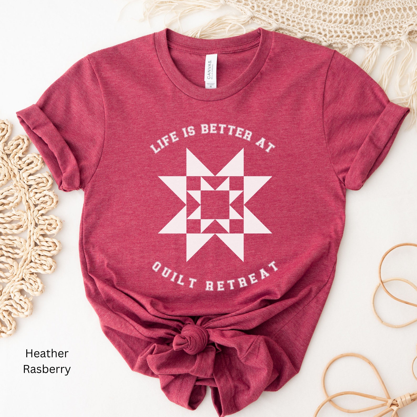 Quilt Retreat Shirt, Group Quilting Retreat T-shirt, Matching Quilt ...