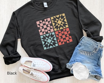 Quilt Block Sweater - Etsy