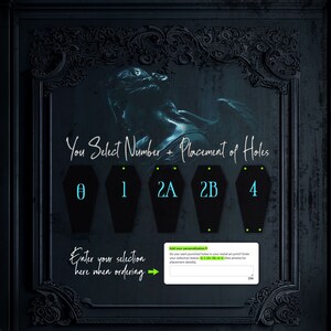 Alien Cells Coffin-shaped Metal Art Print: Goth Wall Decor - Etsy